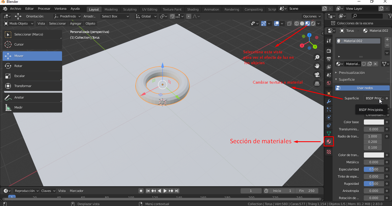 Cómo Aplicar Textura en Blender | 12 Design Note